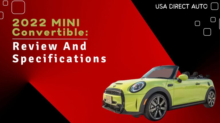 2022 MINI Convertible: Review And Specifications