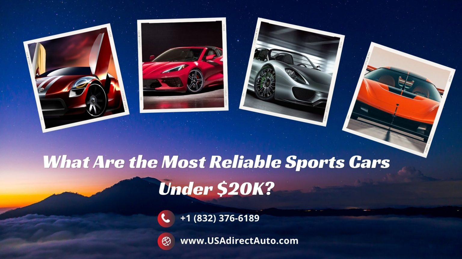 Which Are The Most Reliable Sports Cars Under 20k?